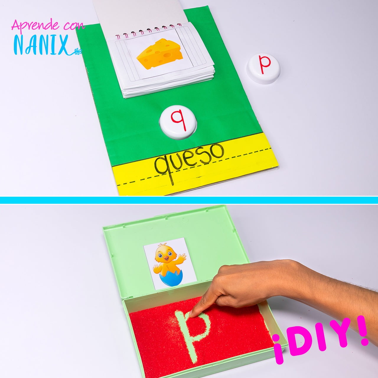Nunca más confundirán las letras "b" con la "d" y "p" con la "q ...