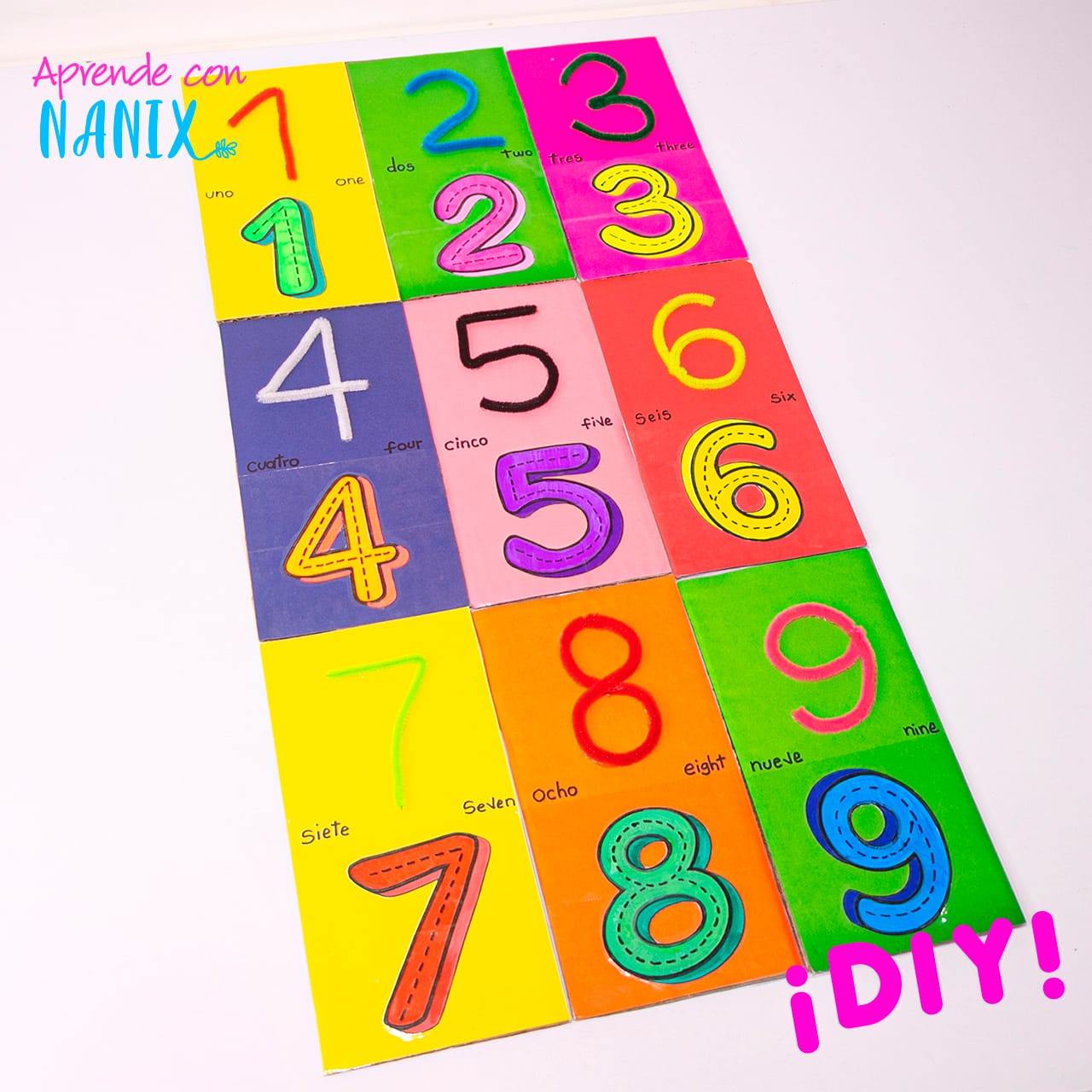 ¿Tu niño tiene problemas para escribir los números? Prueba con este ...